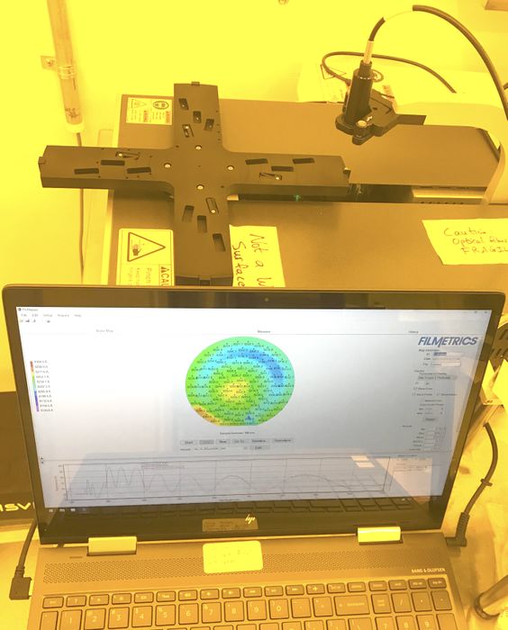 Optical Film Thickness & Wafer-Mapping (Filmetrics F50) - UCSB Nanofab Wiki