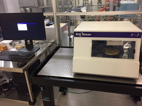 Step Profilometer (KLA Tencor P-7) - UCSB Nanofab Wiki